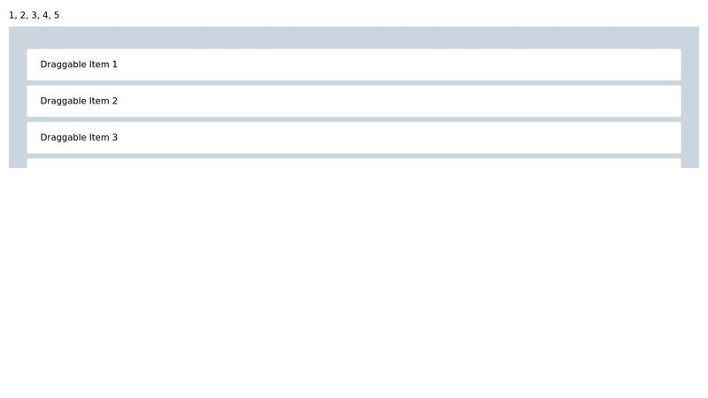 Drag & Drop Sortable List with Alpine.js & Sortable.js