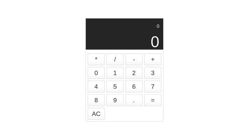 Calculator functional programming