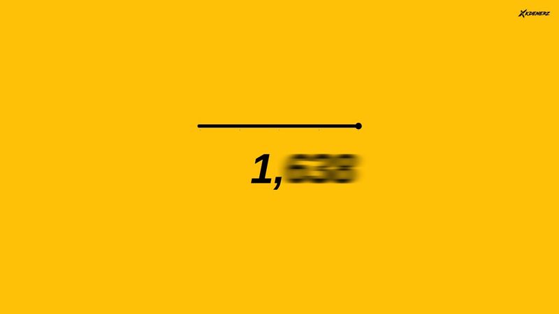 A Motion Blurred Number with CSS / SVG / JS