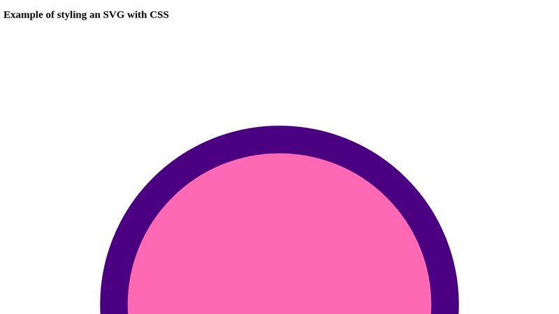 custom CSS shapes and icons