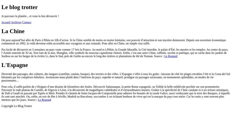 Exercice HTML / CSS - P3 "Pratiquez!"