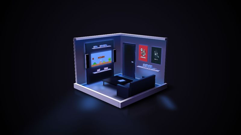 3D Room - Pure CSS