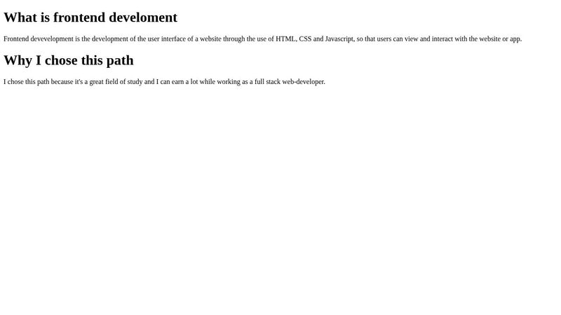 Introduction to programming