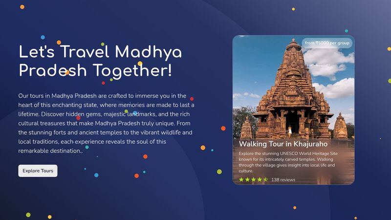 Cube Effect Slider | Swiper JS and tsparticles