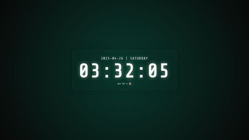 AlpineJS Digital Clock