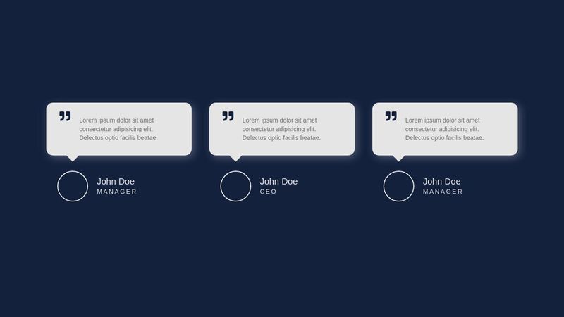 Responsive Testimonial slider using slick slider