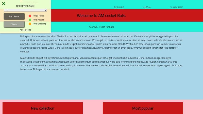Product landing Page @freecodecamp project