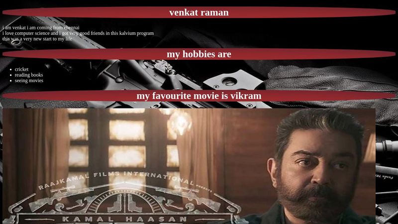 CodePen - A Pen by Venkat Raman CodePen - A Pen by Venkat Raman