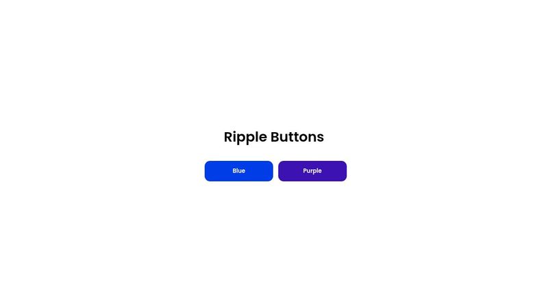 Ripple Buttons