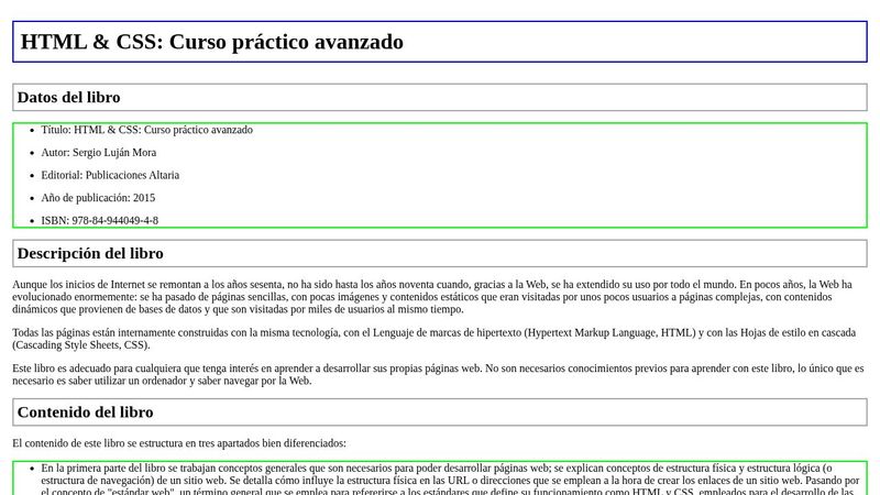 ACTIVIDAD CSS HTML