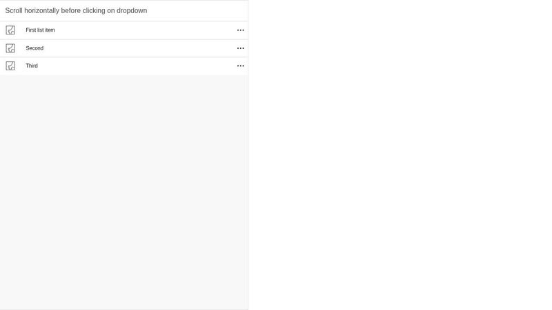[calcite-components] Dropdown Horizontal Overflow Issue fixed w/ `overlay-positioning=fixed`