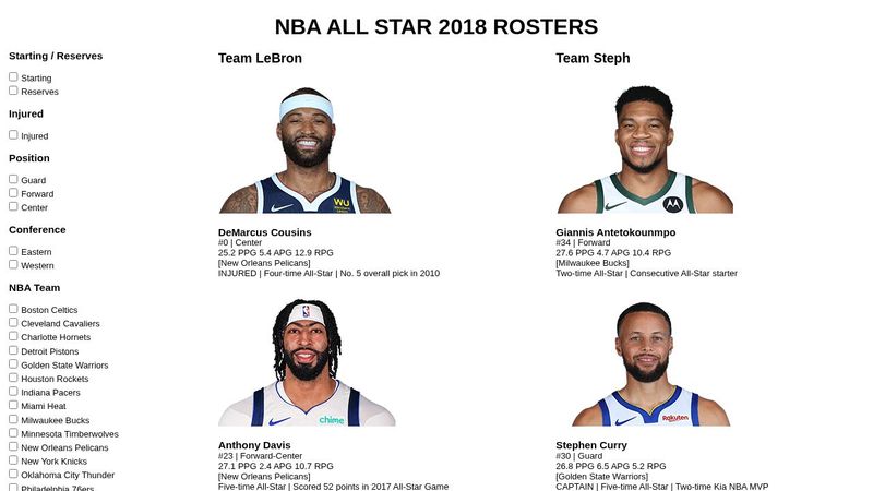 Combination filters with checkboxes (vanilla javascript)