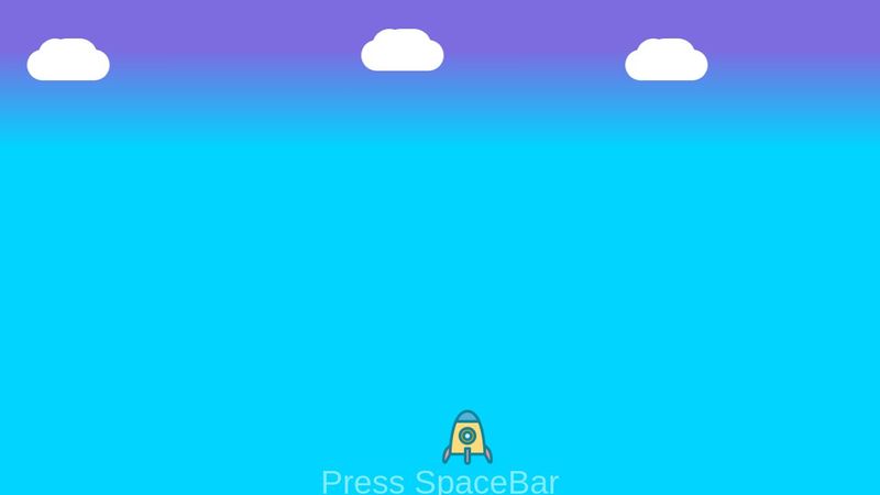 Flying Rocket Animation CSS