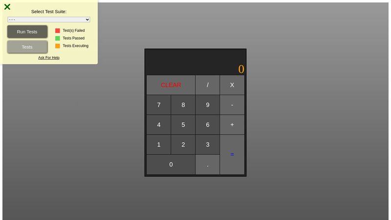 Javascript Calculator React FCC