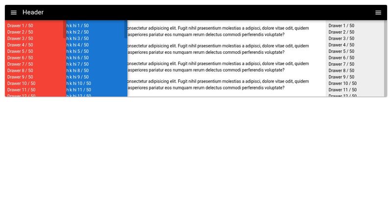 Layout Drawer: Basic - Quasar v2.15.0