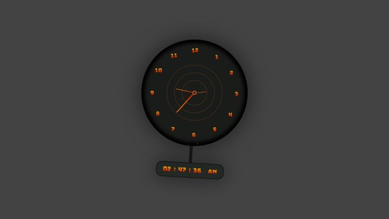 CSS Clock Animation