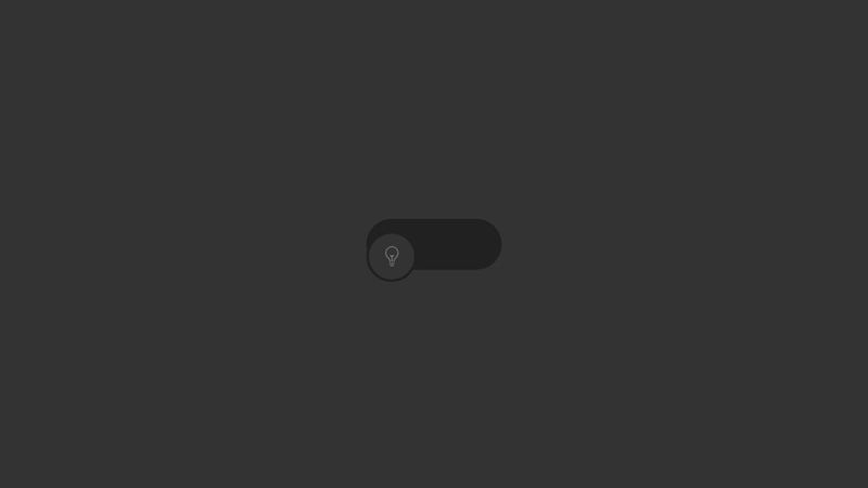 Light Bulb Toggle Switch Animation Effects (CSS ONLY)