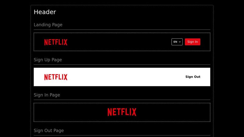 Creating Responsive Headers: Best Practices and Examples from Netflix Website