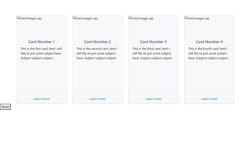Flip card with pure javascript