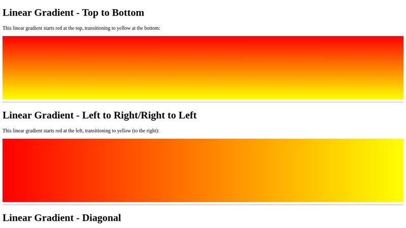 CSS Background Gradient Sample_COLOCADO