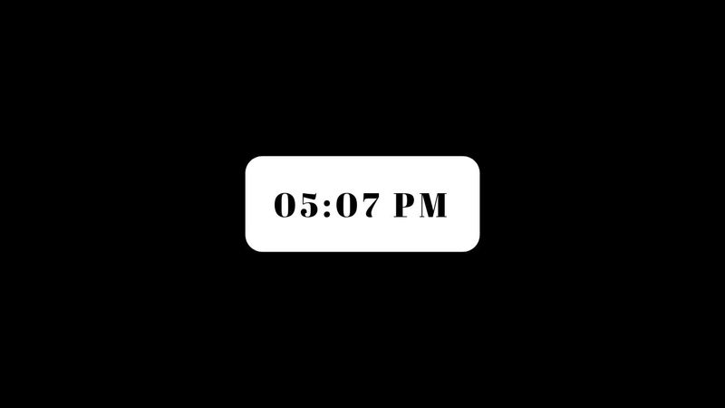 Digital Clock In JavaScript