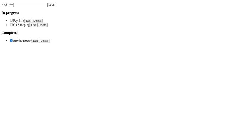 To do List Vanilla JS