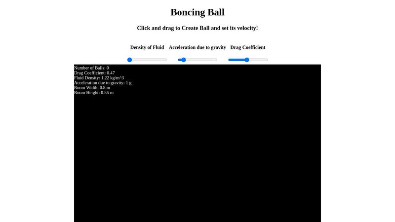 Ball Bouncing Physics