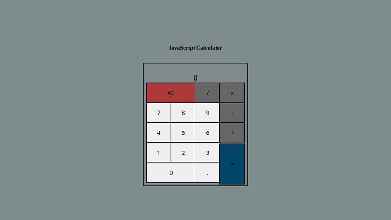 JS calculator w/ React