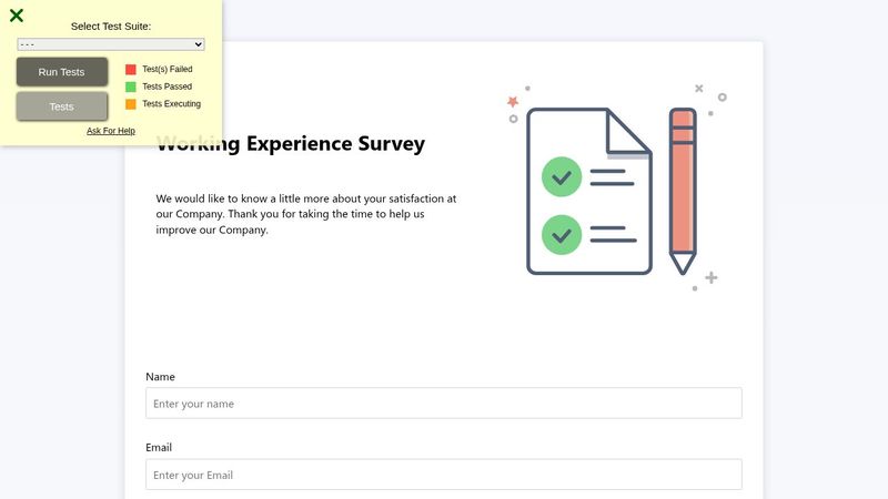 Survey-Form-FreeCodeCamp