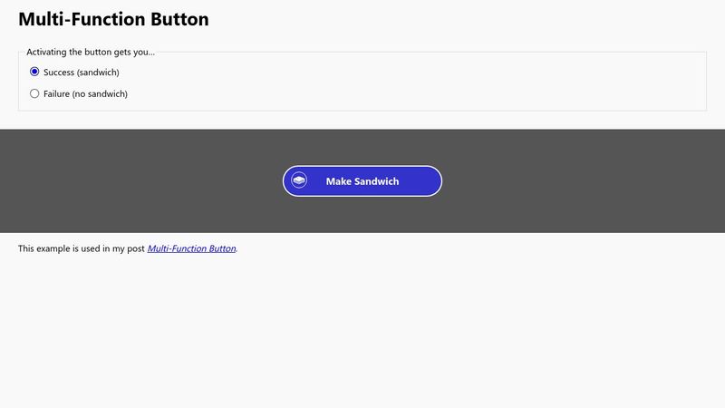 Multi-Function Button