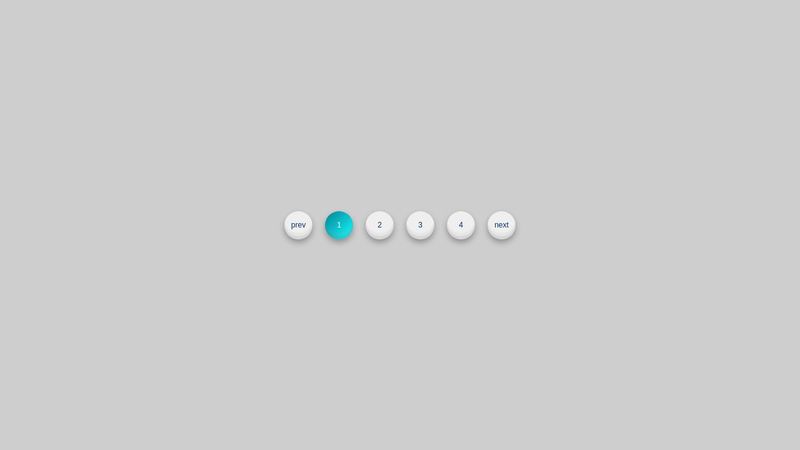 Pagination Button CSS