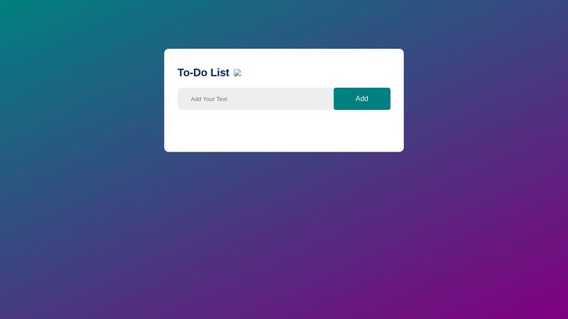 To-Do List Using JavaScript | 30 JavaScript Projects in 30 Days | Day # 7