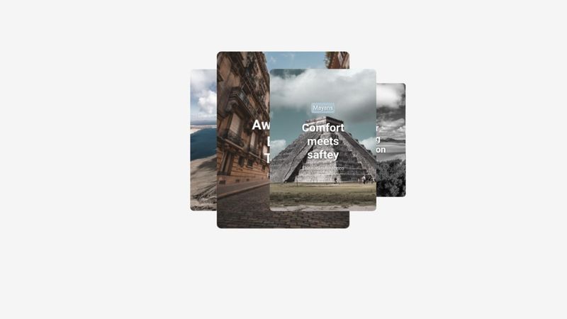 Greyscale Infinite Swiper with Minimalist Design with react