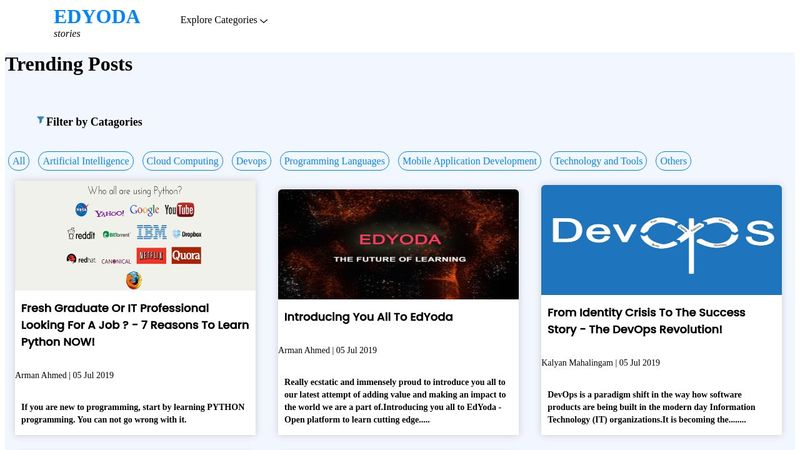 Edyoda stories assignment-2