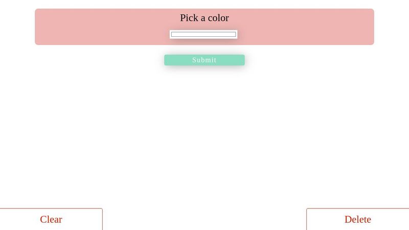 Drag-and-Drop Color Picker