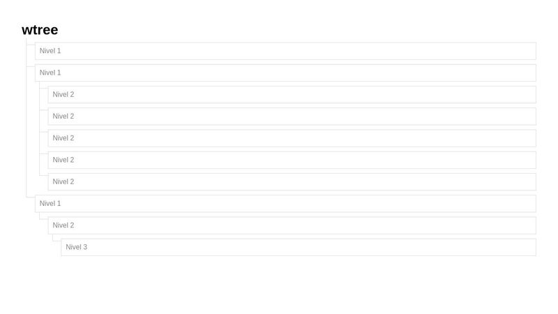 pure css tree view test