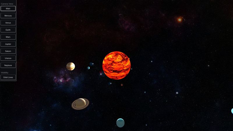 Threejs Solar System