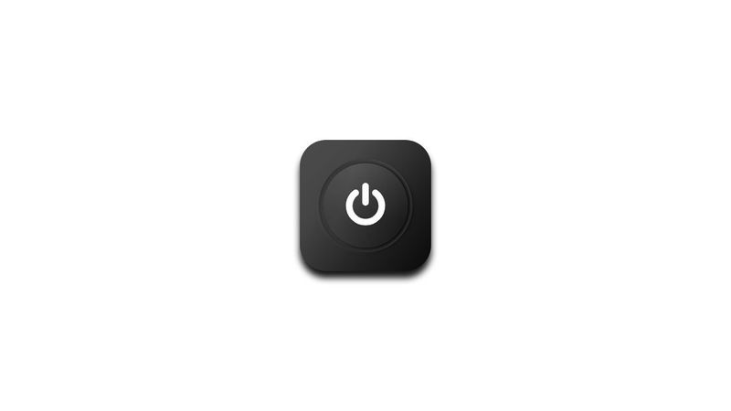 Skeuomorphic Power Button