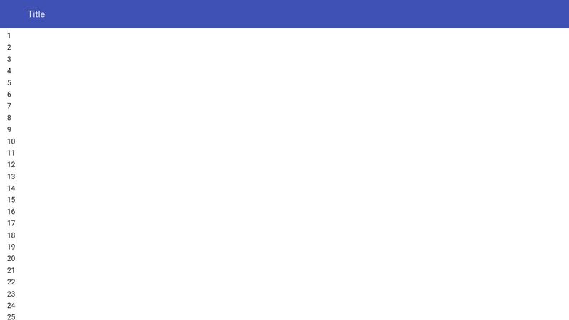 Angular Material - Navbar