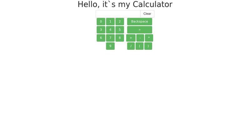 Calculator (Makov Yuriy)