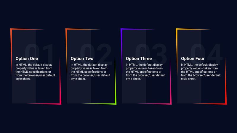 Skewed Box Border, Hover effects