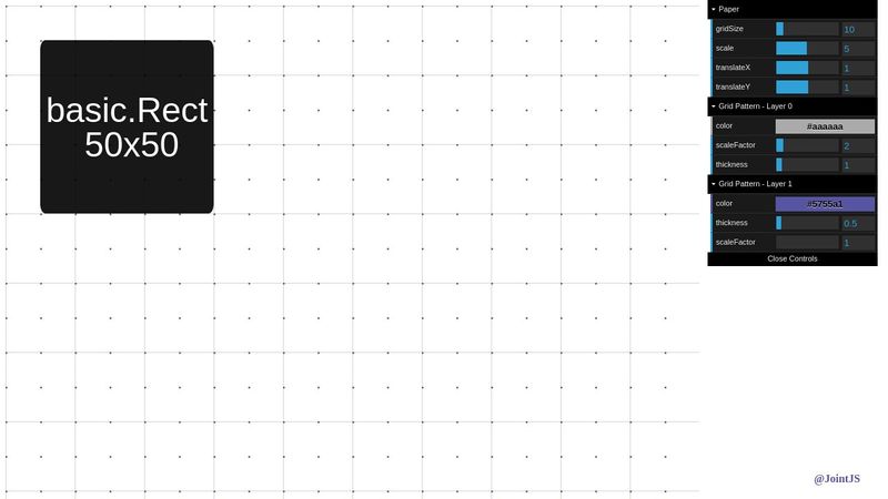 Custom Grid Pattern with 2 layers