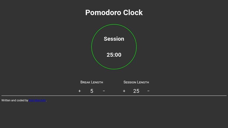 Pomodoro Clock