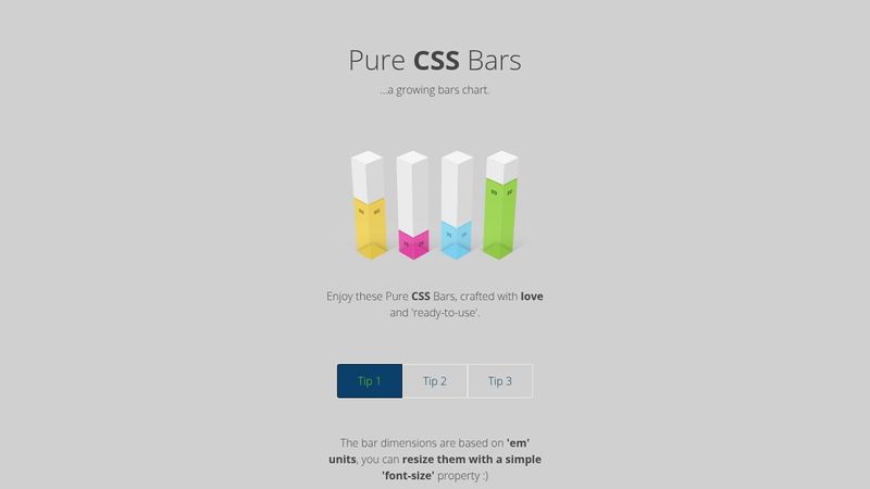 Pure CSS Bars