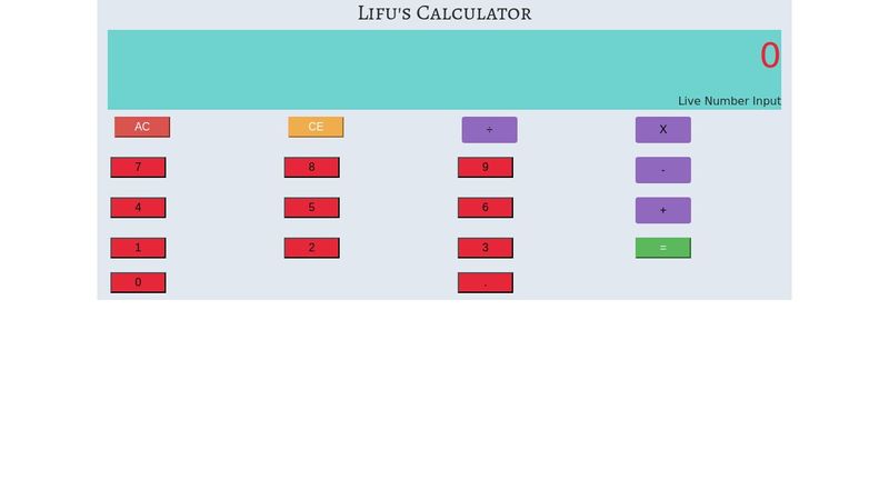 Build A Javascript Calculator Free Code Camp