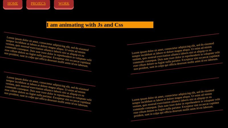 animating with css and javascript