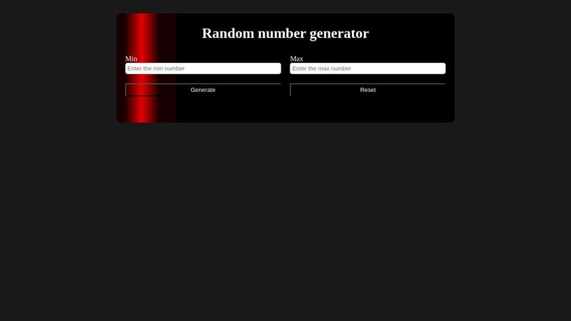 Random Number Generator