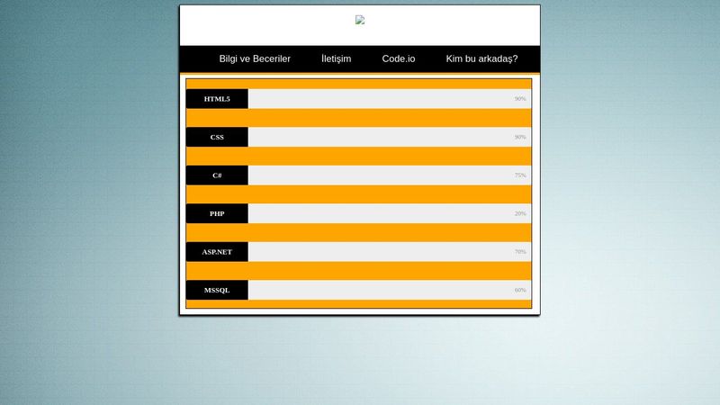 CodePen First Project # Personal Web