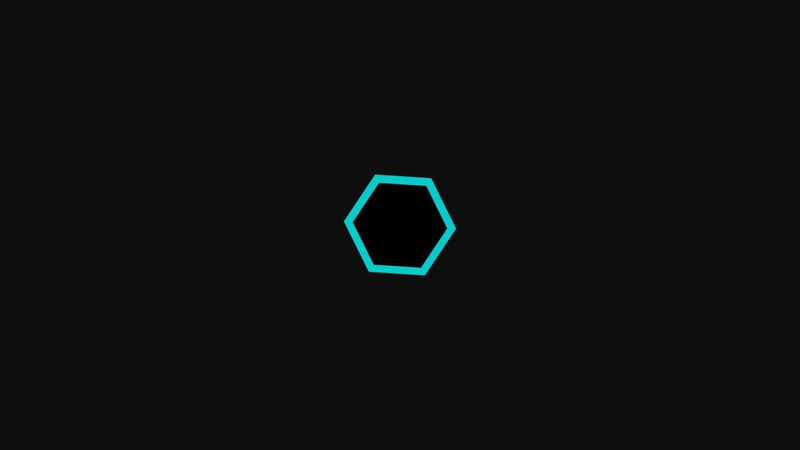 Hexagon Loading Animation...