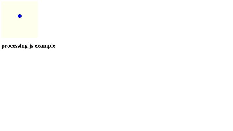 processing js example